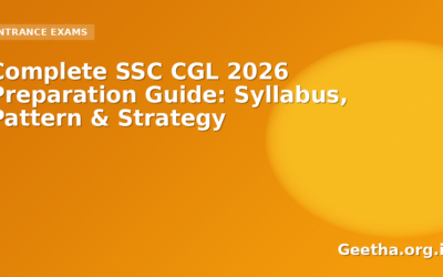 Complete SSC CGL Preparation Guide: Syllabus, Pattern & Strategy ...